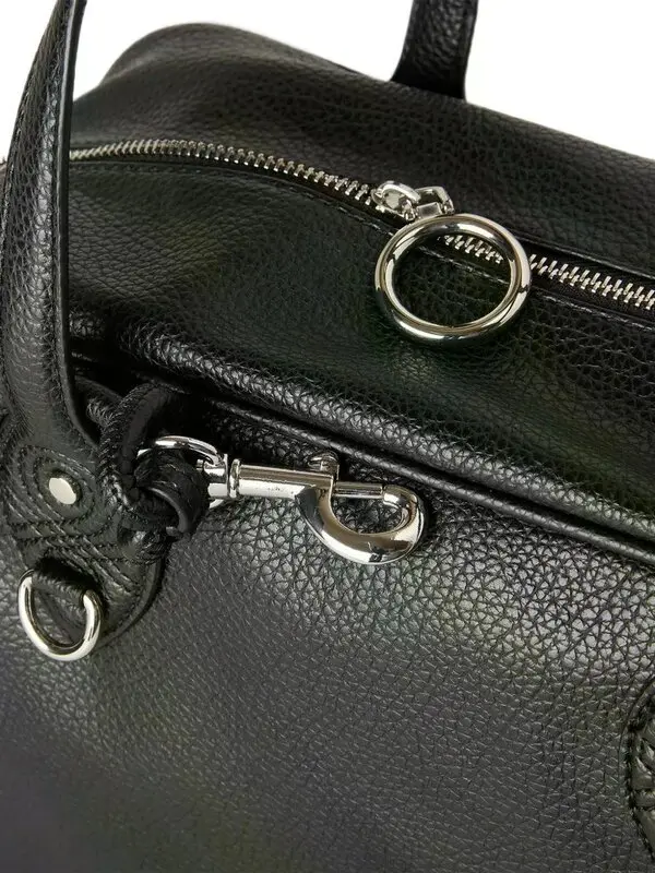 BENETTON Pebbled Texture Bowling Bag