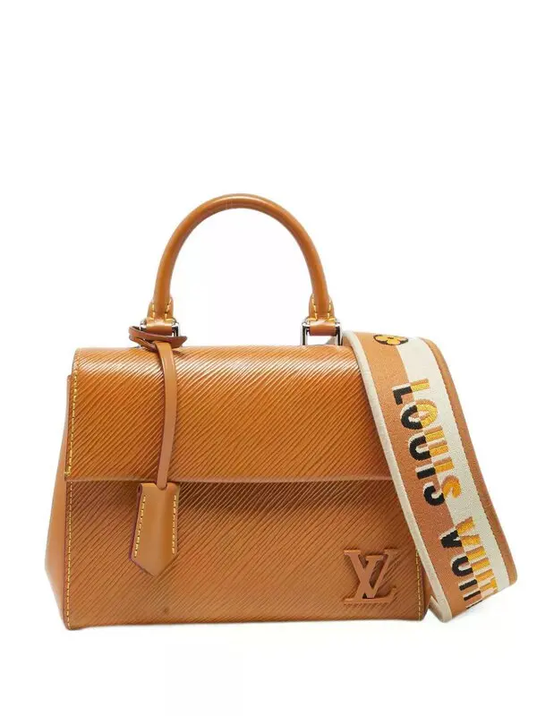 LOUIS VUITTON Mini Cluny Epi Leather Shoulder Bag - Brown
