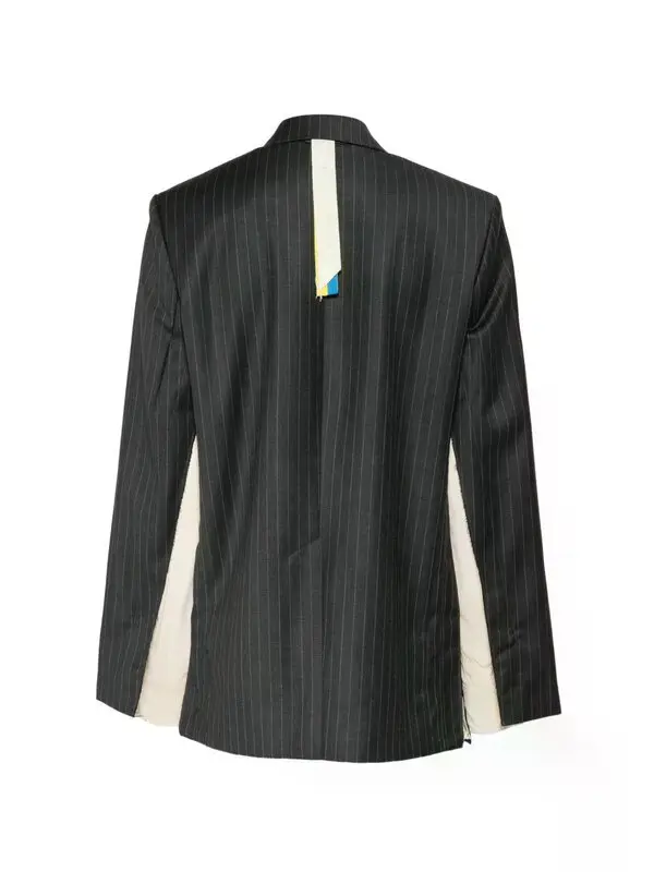 LITKOVSKA Pinstripe-pattern Single-breasted Jacket
