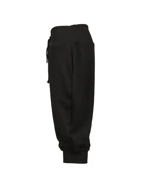 604SERVICE Lace-up Cropped Track Pants