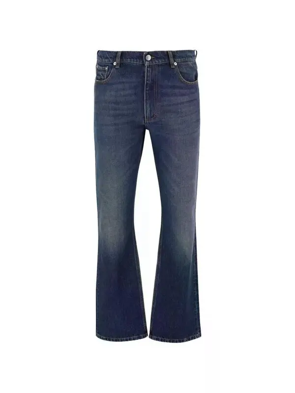 Matieres Fecales Faded Flared Jeans