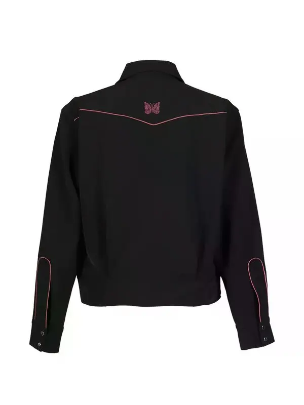 Needles Embroidered-detail Shirt Jacket