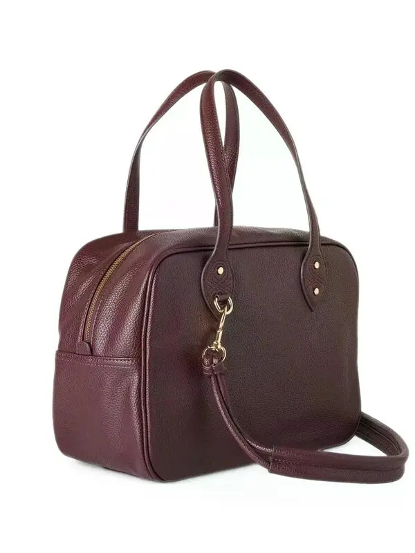 BENETTON Grained-leather Tote Bag