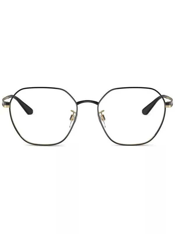 Emporio Armani Hexagonal-frame Glasses