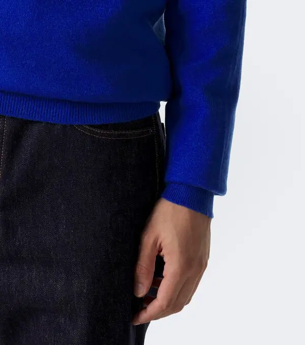 Kiton Cashmere Half-zip Sweater