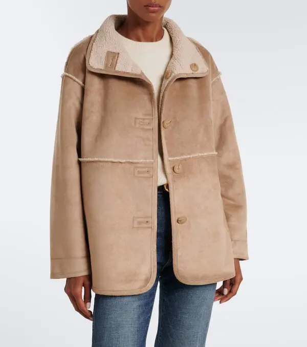 Velvet By Graham & Spencer Shona Teddy-trimmed Jacket