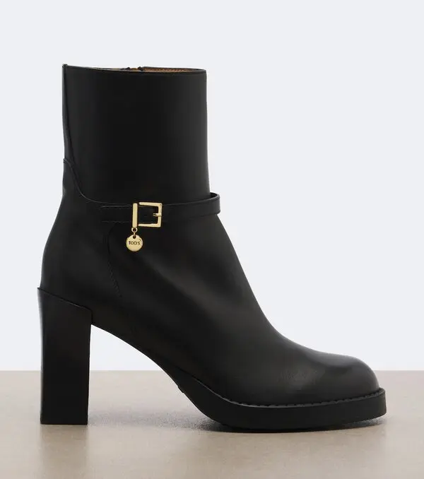 TOD'S Leather Ankle Boots