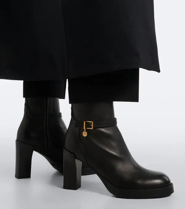 TOD'S Leather Ankle Boots