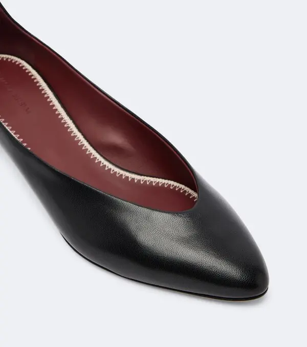 Magda Butrym Embellished Leather Pumps