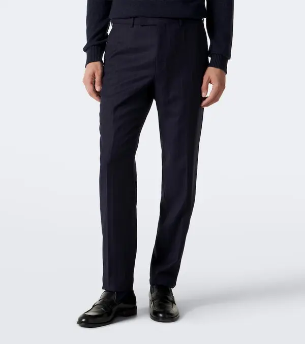 Zegna Pinstripe Wool Suit