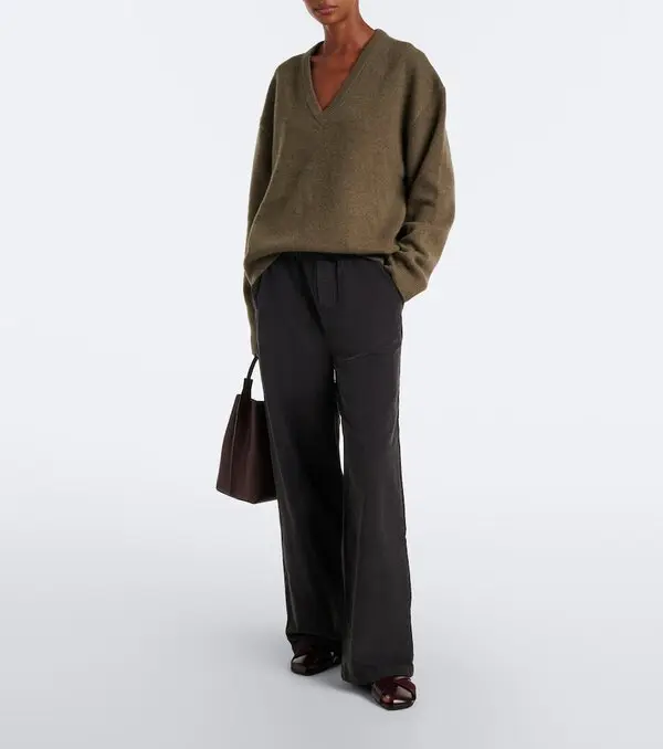 Velvet By Graham & Spencer Jayda Cotton Wide-leg Pants