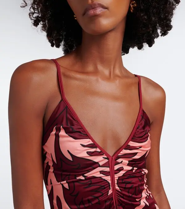 Johanna Ortiz Nuestra Tierra Printed Jersey Maxi Dress