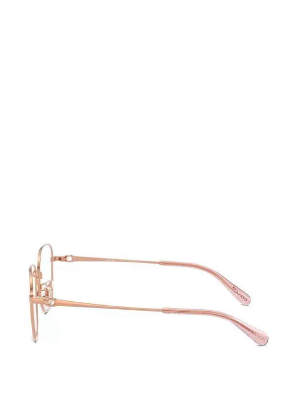 COACH Square-frame Titanium Glasses