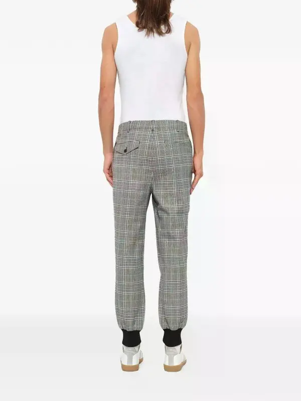 Alexander McQueen Prince Of Wales Check Track Pants