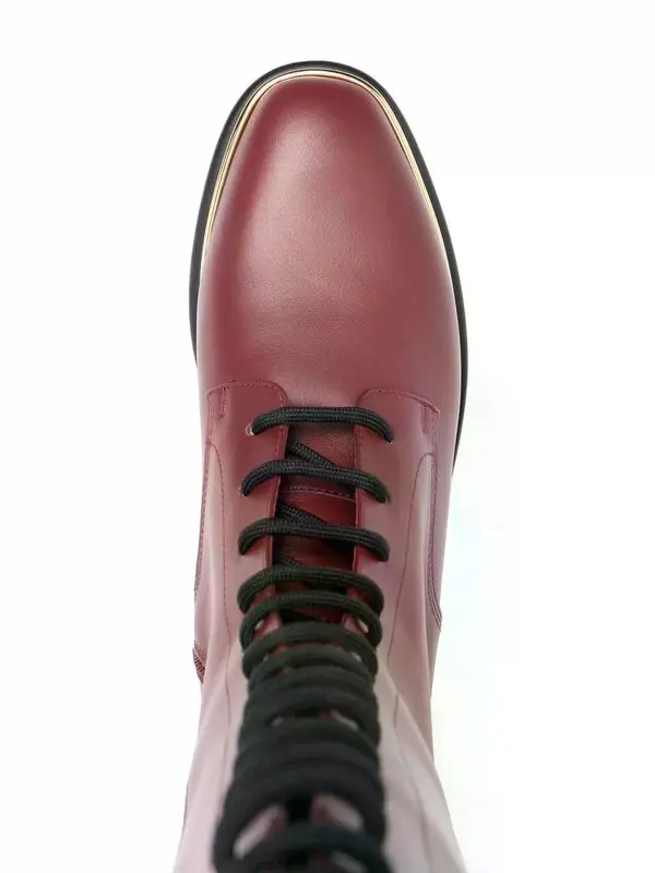 Bally Florissa Knee-high Lace-up Boots