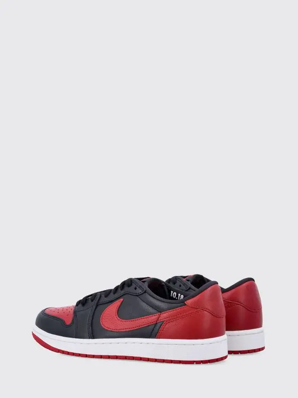 Nike Air Jordan 1 Retro Low Smooth Leather Sneakers With Bi Design