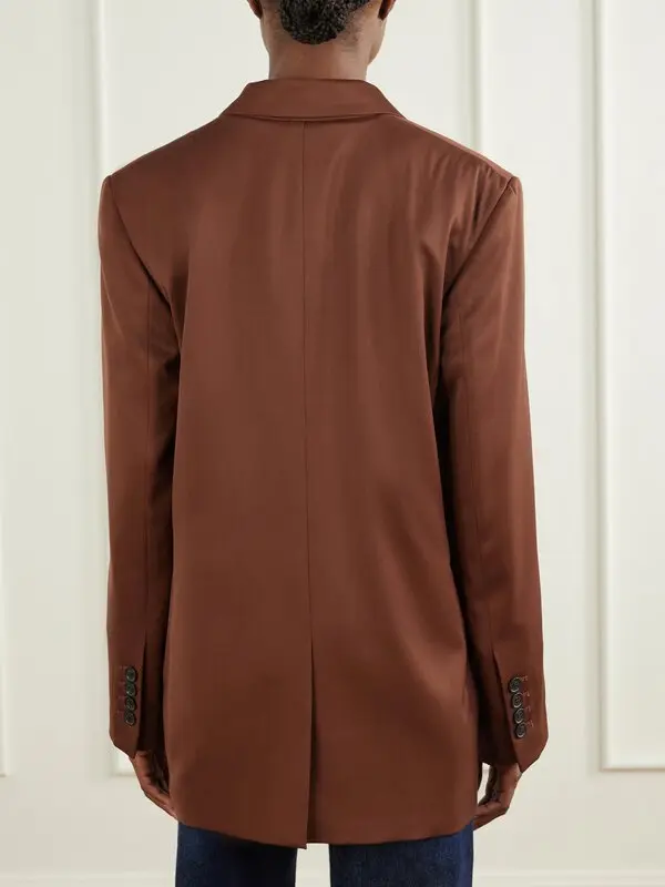 Another Tomorrow Wool Blazer