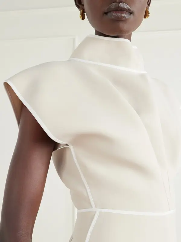 Maticevski Pageant Paneled Midi Dress