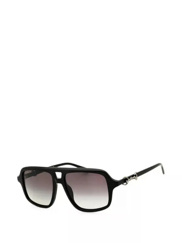 Gucci Horsebit Geometric-frame Sunglasses