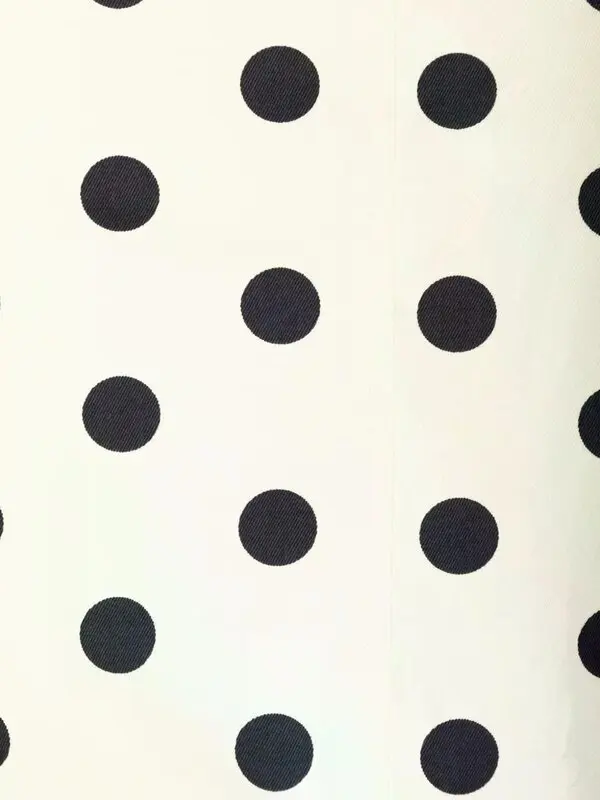 FRANCOISE PINTON - PARIS Polka Dot Print Midi Skirt