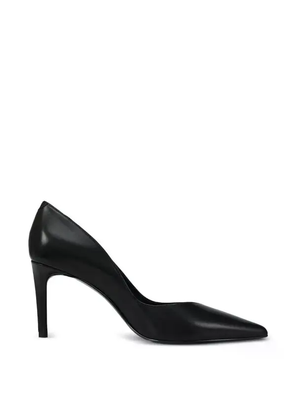 POTAMY Point-toe Stiletto Heeled Pumps - Black