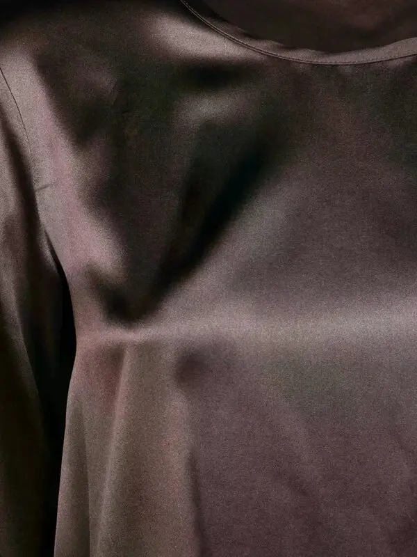Antonelli Firenze Adige Satin-finish Blouse