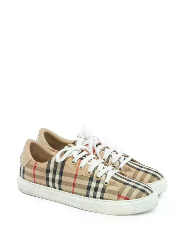 Burberry Albridge Check-print Sneakers