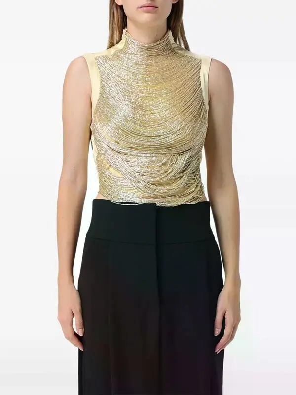 Cult Gaia Tiraji Top - Gold