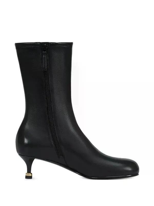 POTAMY Round-toe Heeled Ankle Boots