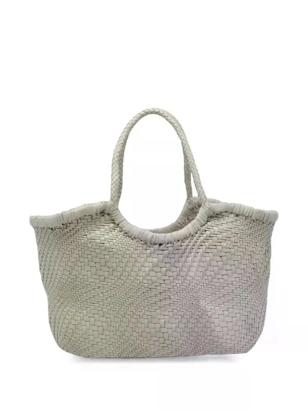 Dragon Diffusion Nantucket Woven Leather Shoulder Bag