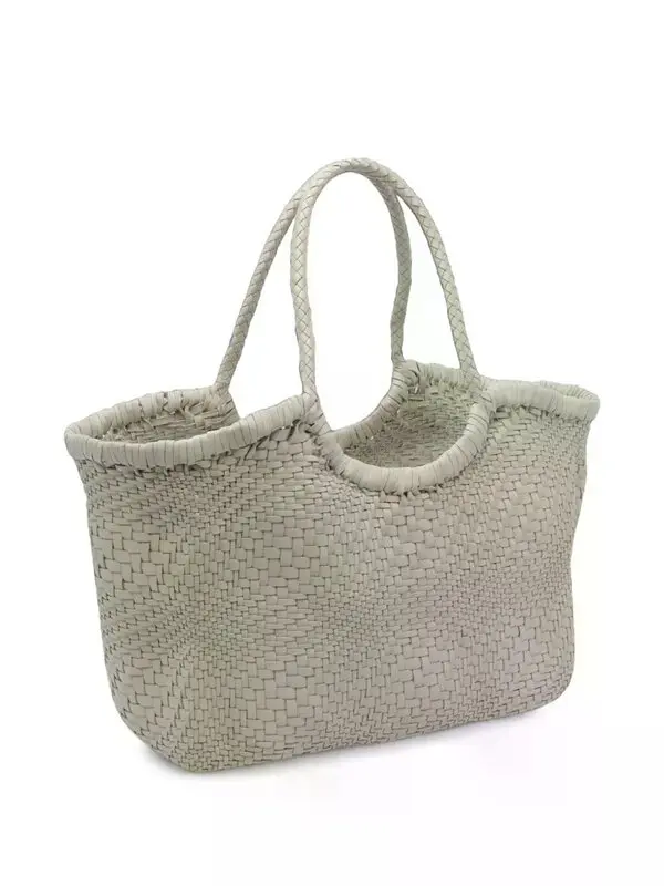 Dragon Diffusion Nantucket Woven Leather Shoulder Bag