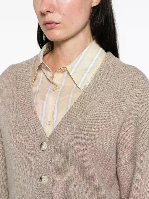 EMERSON RENALDI V-neck Button-up Cardigan