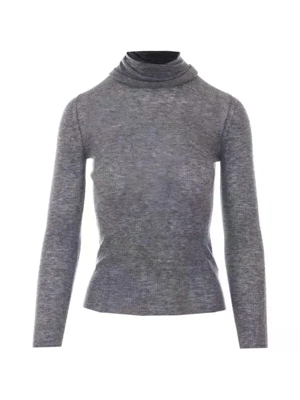ELE Sequin-embellished Roll-neck Sweatshirt