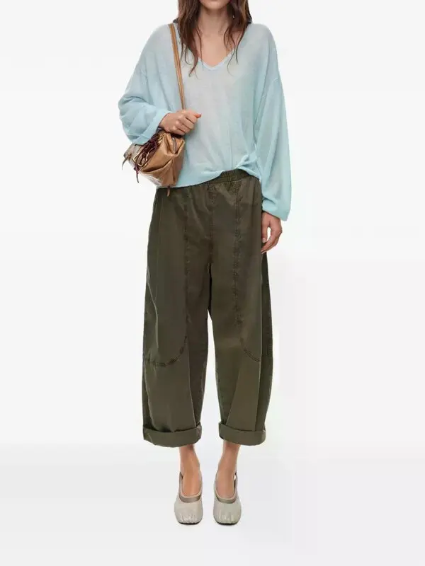 Bimba Y Lola Light Wool V-neck Sweater