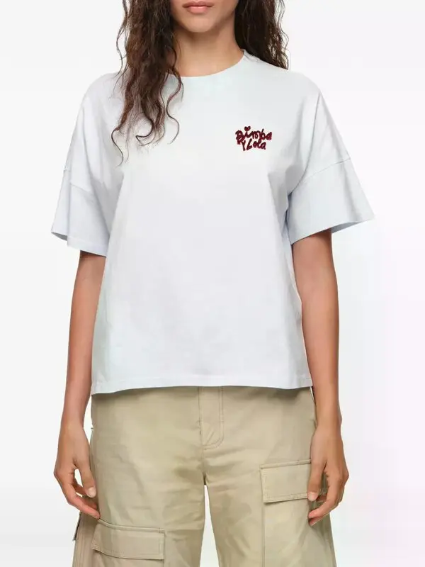 Bimba Y Lola Light- Cotton Boxy T-shirt