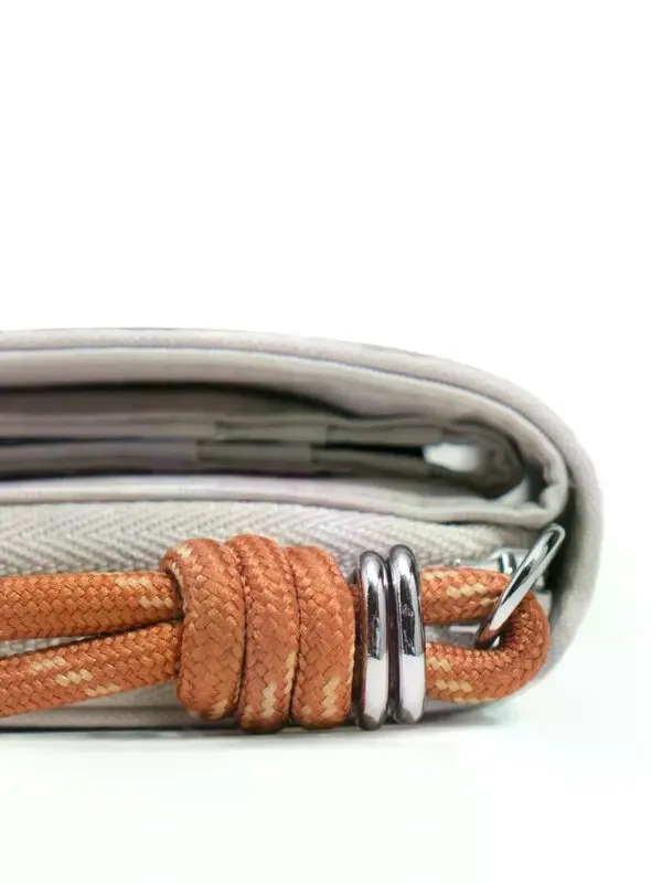 Bimba Y Lola Sand Nylon Flap Purse