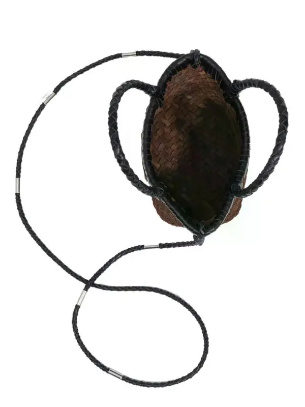 Bimba Y Lola Mini Braided Suede Crossbody Bag
