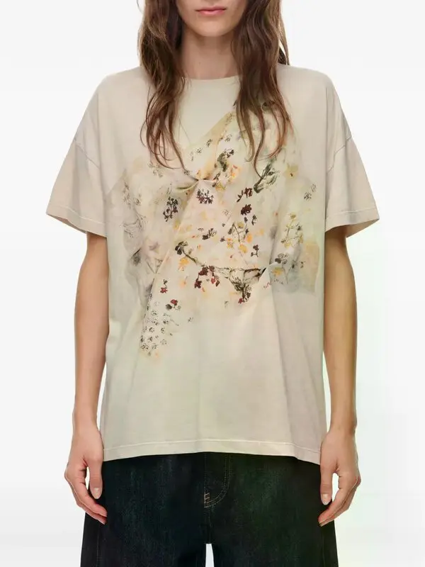 Bimba Y Lola Floral-print T-shirt