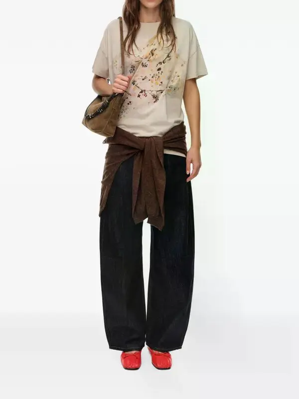 Bimba Y Lola Floral-print T-shirt