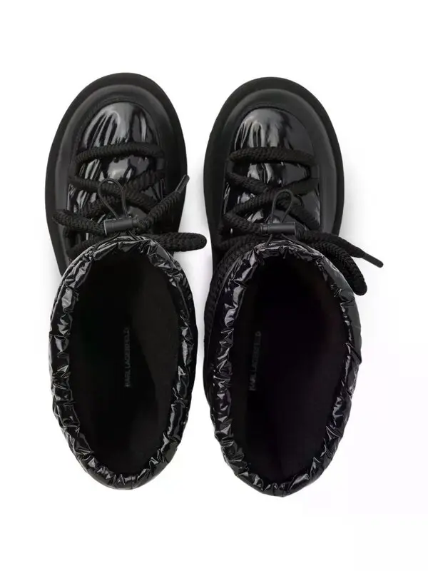 Karl Lagerfeld Skylar Ski Padded High-leg Boots