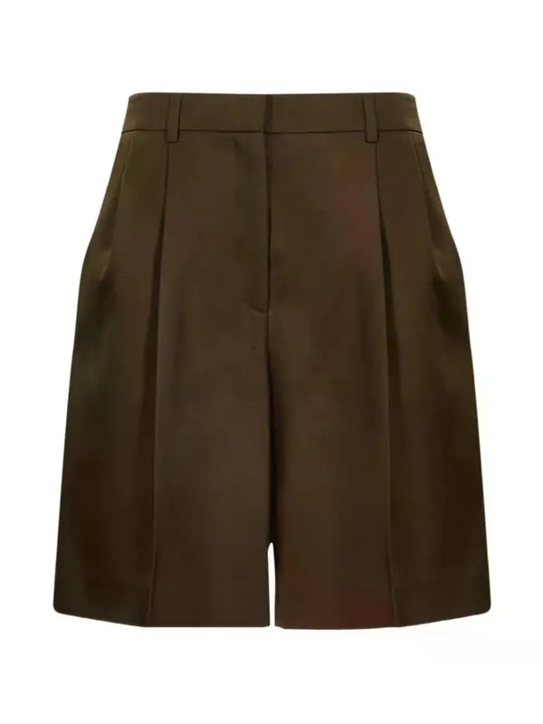 Khaite Auggie Shorts - Brown