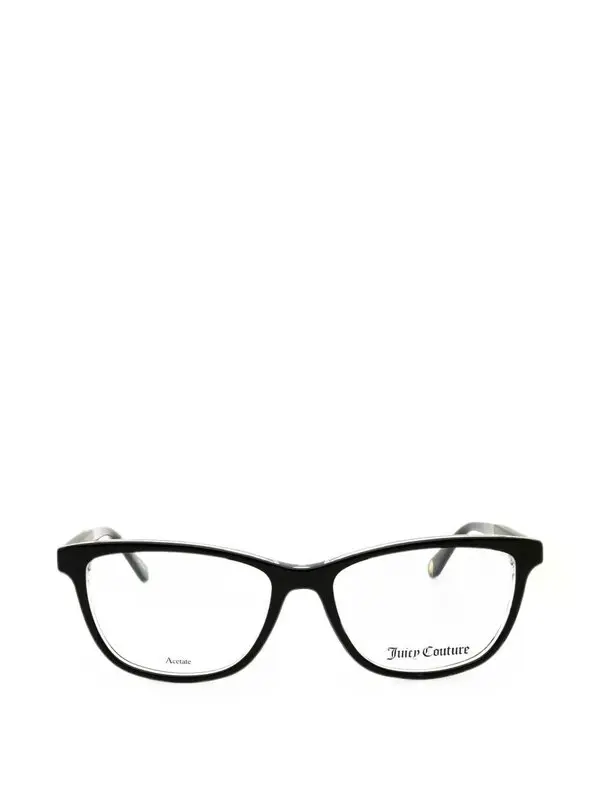 Juicy Couture Rectangle-frame Glasses - Black