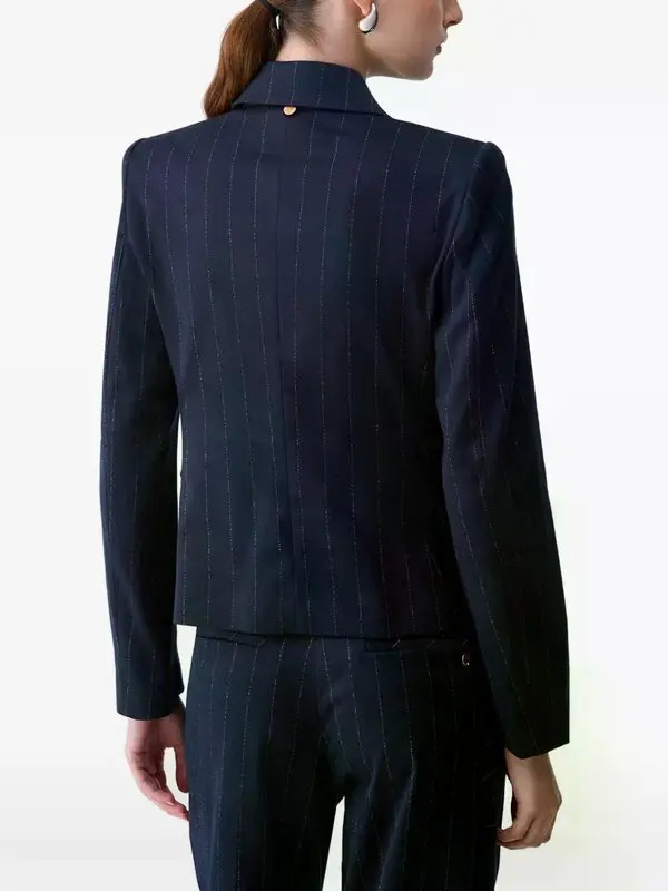 Liu Jo Pinstripe Double-breasted Blazer