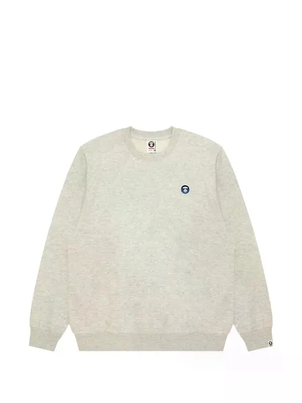 AAPE BY *A BATHING APE Crew Neck Sweatshirt With Rear Logo Print
