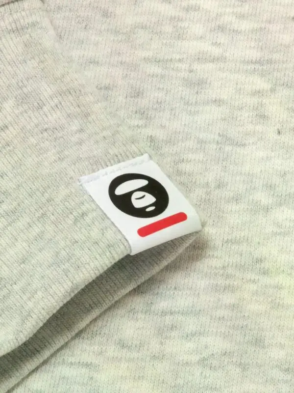 AAPE BY *A BATHING APE Crew Neck Sweatshirt With Rear Logo Print