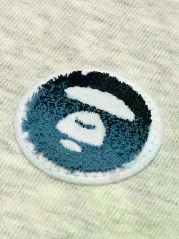 AAPE BY *A BATHING APE Crew Neck Sweatshirt With Rear Logo Print