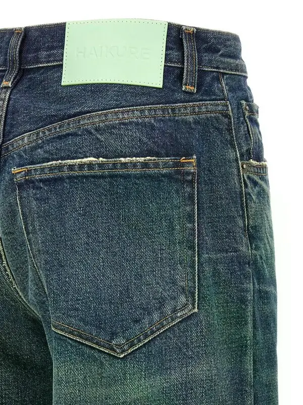 HAIKURE Bonnie Contrast-stitch Jeans