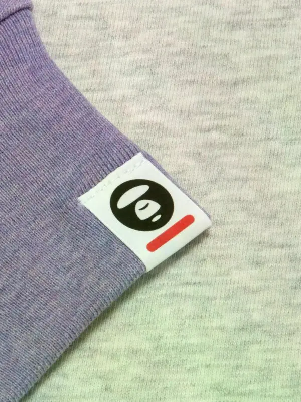 AAPE BY *A BATHING APE Raglan-sleeve Heart-patch T-shirt