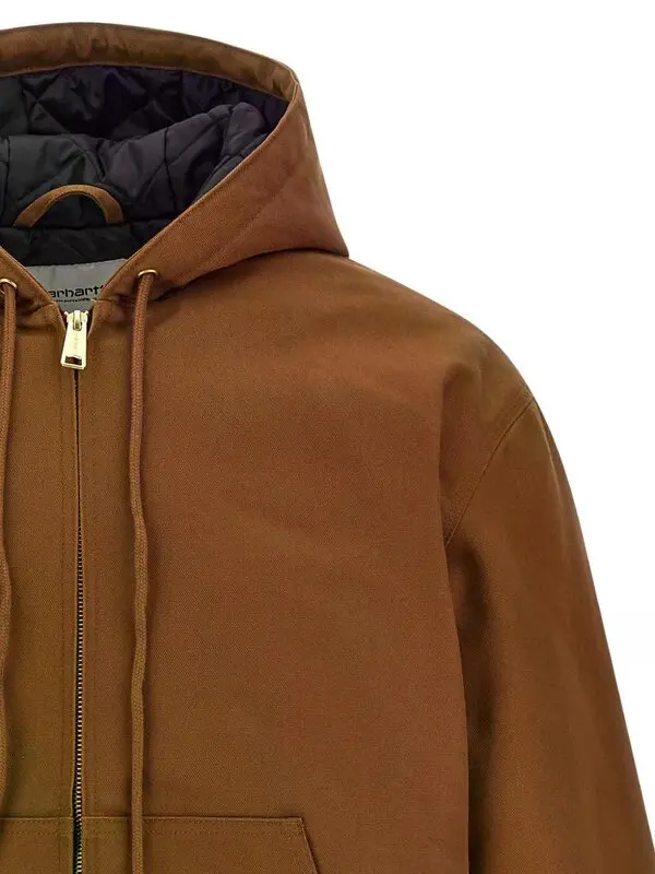 Carhartt Work In Progress Padded Jacket With Drawstring Hood