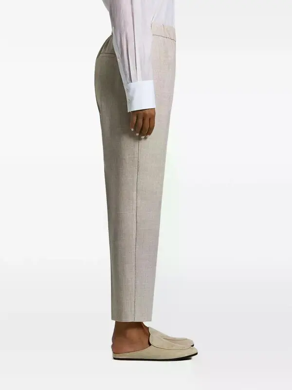 Peserico Elasticated-waistband Tailored Trousers